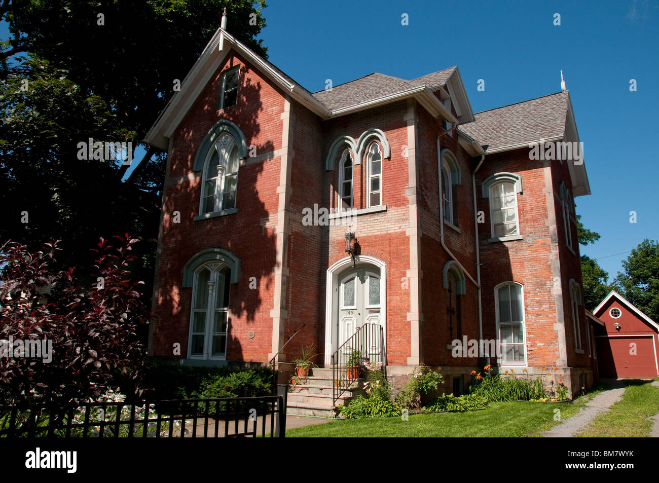 Landmark buildings in Corn Hill area of Rochester NY USA Stock Photo ...