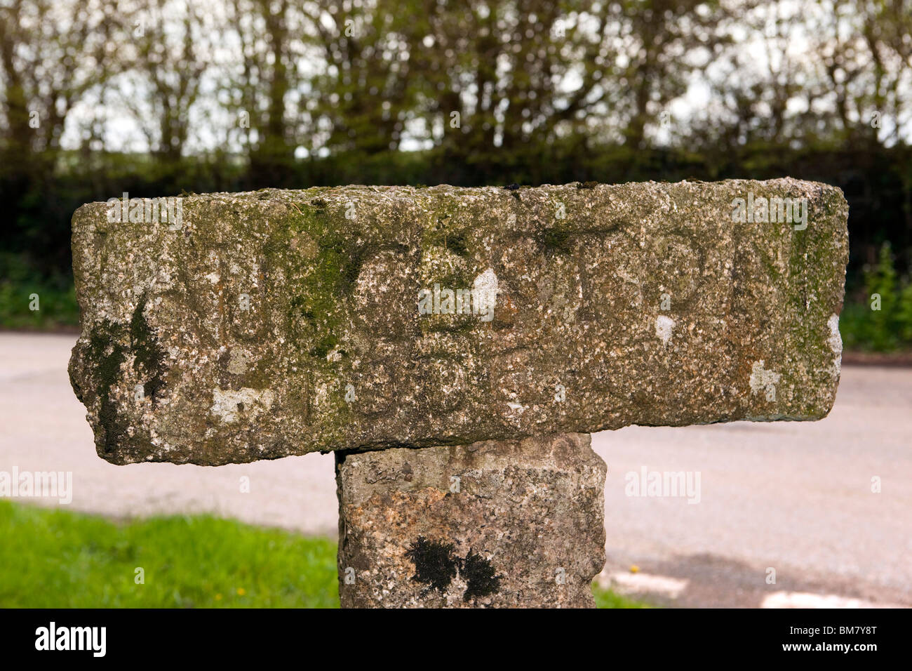 Stone milestone hi-res stock photography and images - Alamy