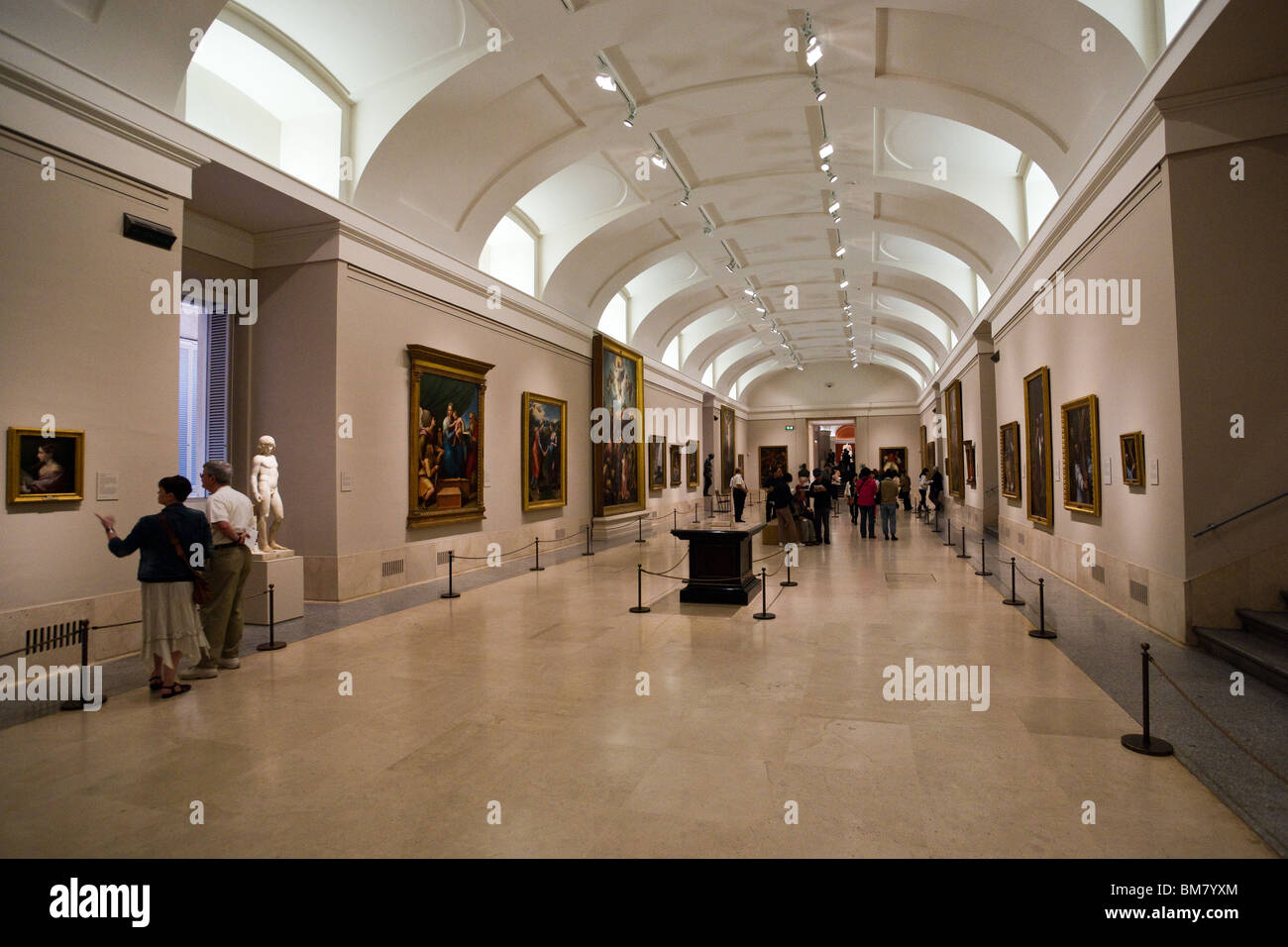 Prado madrid interior hi-res stock photography and images - Alamy