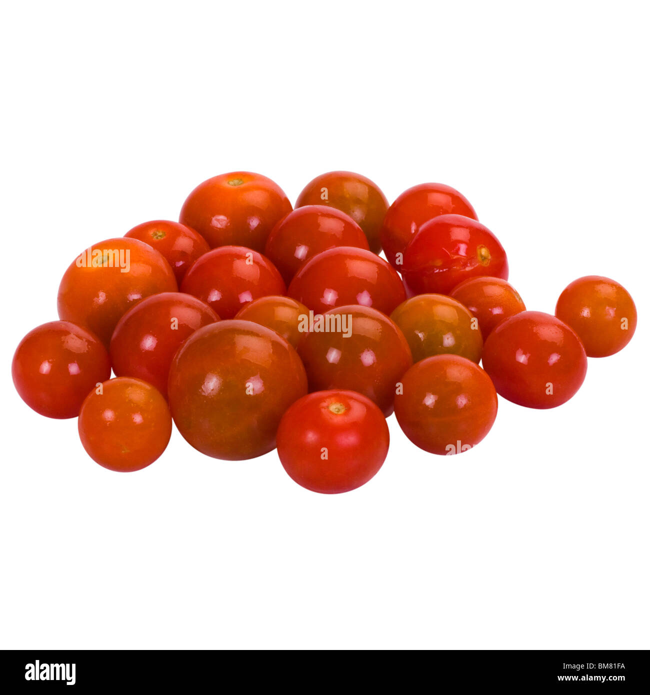 Close up of red tomatoes Cut Out Stock Images & Pictures - Alamy