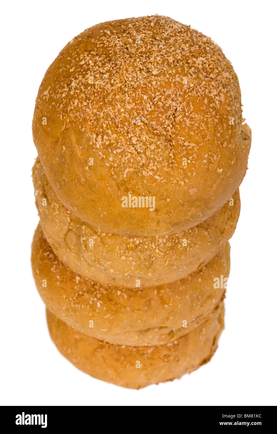Close-up of stack of buns Stock Photo - Alamy