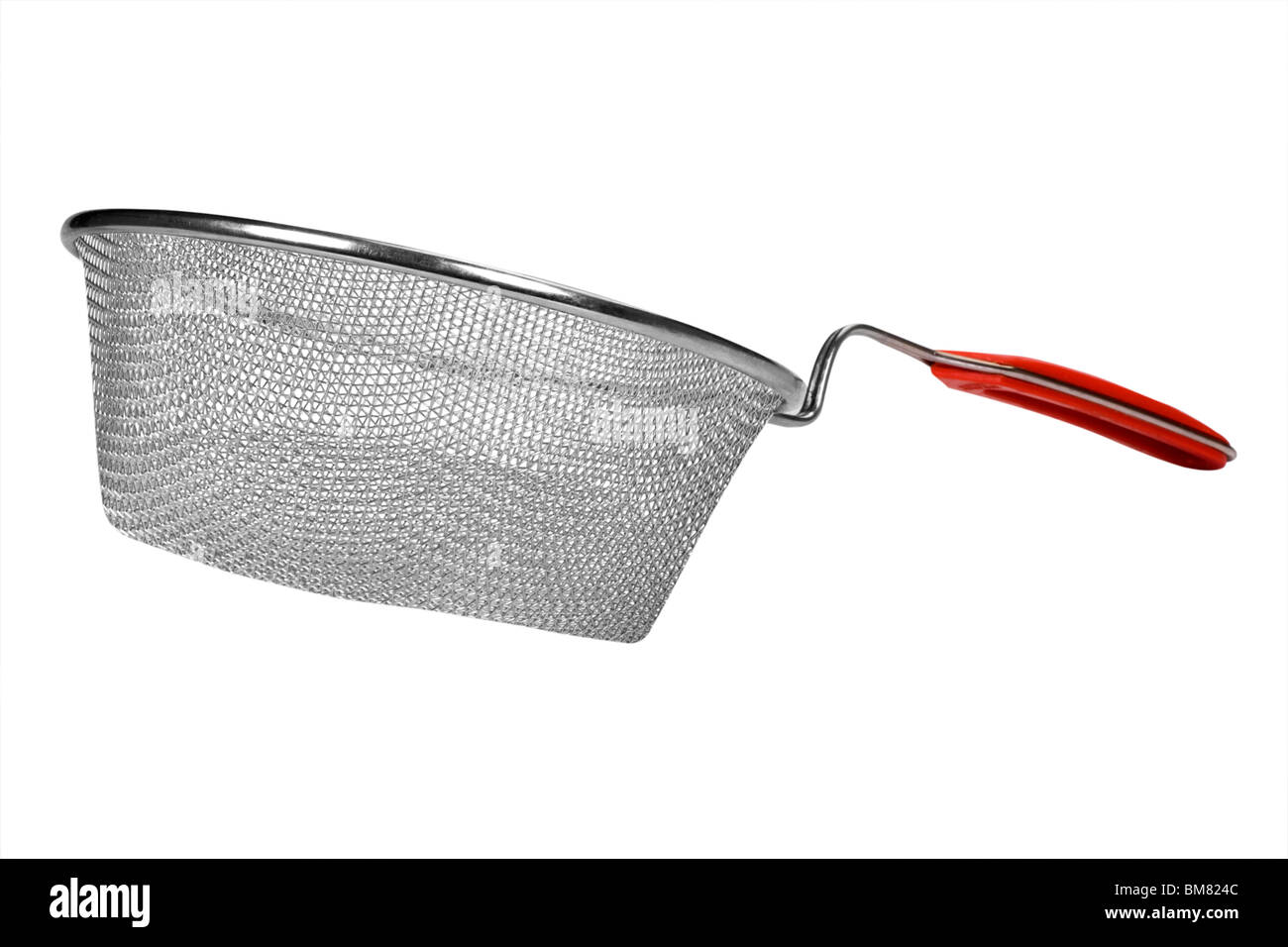 Close-up of a steel sieve Stock Photo - Alamy
