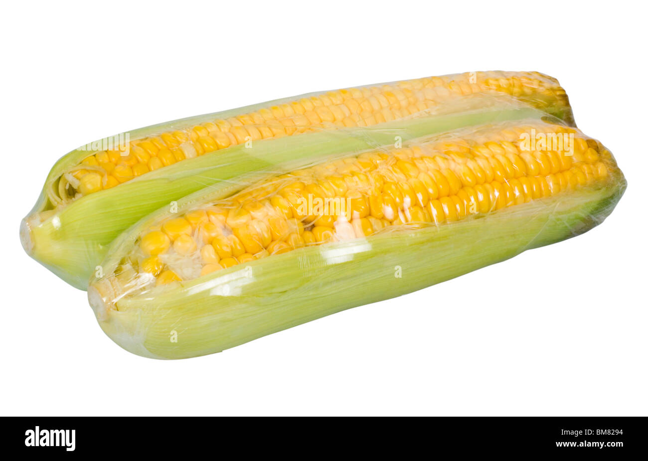 Still life of corn cobs Cut Out Stock Images & Pictures - Alamy