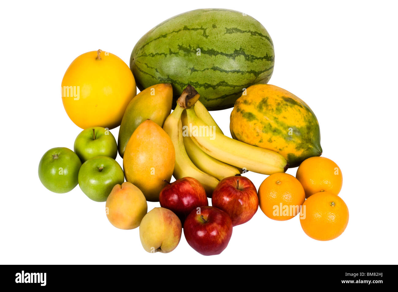 Large assortment fruit Cut Out Stock Images & Pictures - Alamy