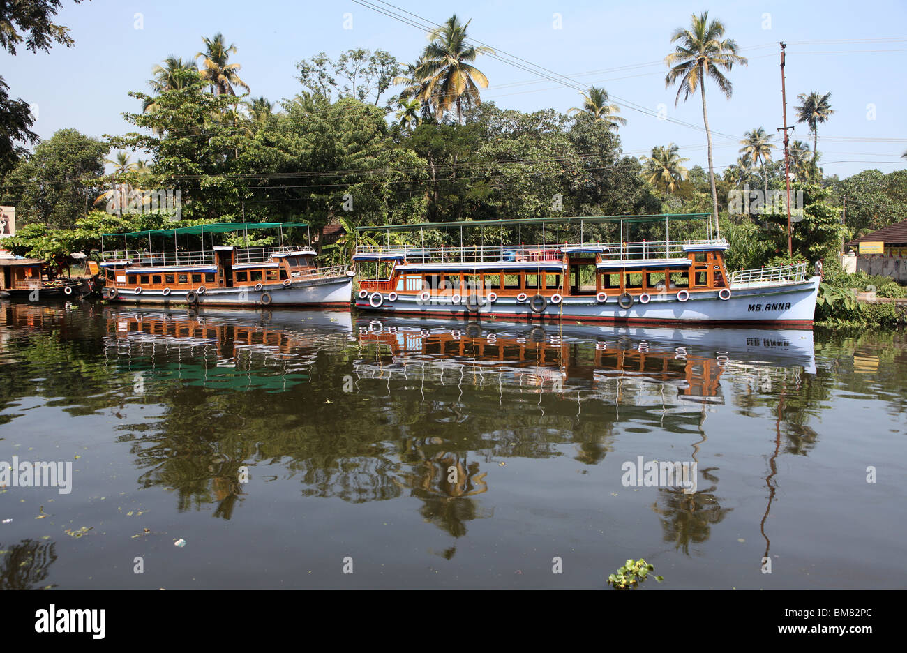 Backwaters kerala hi-res stock photography and images - Alamy