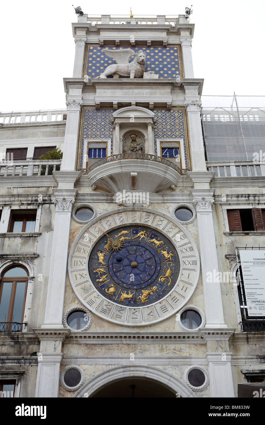 Torre dell'Orologio (St Mark's Clock), Venice, Italy Stock Photo - Alamy