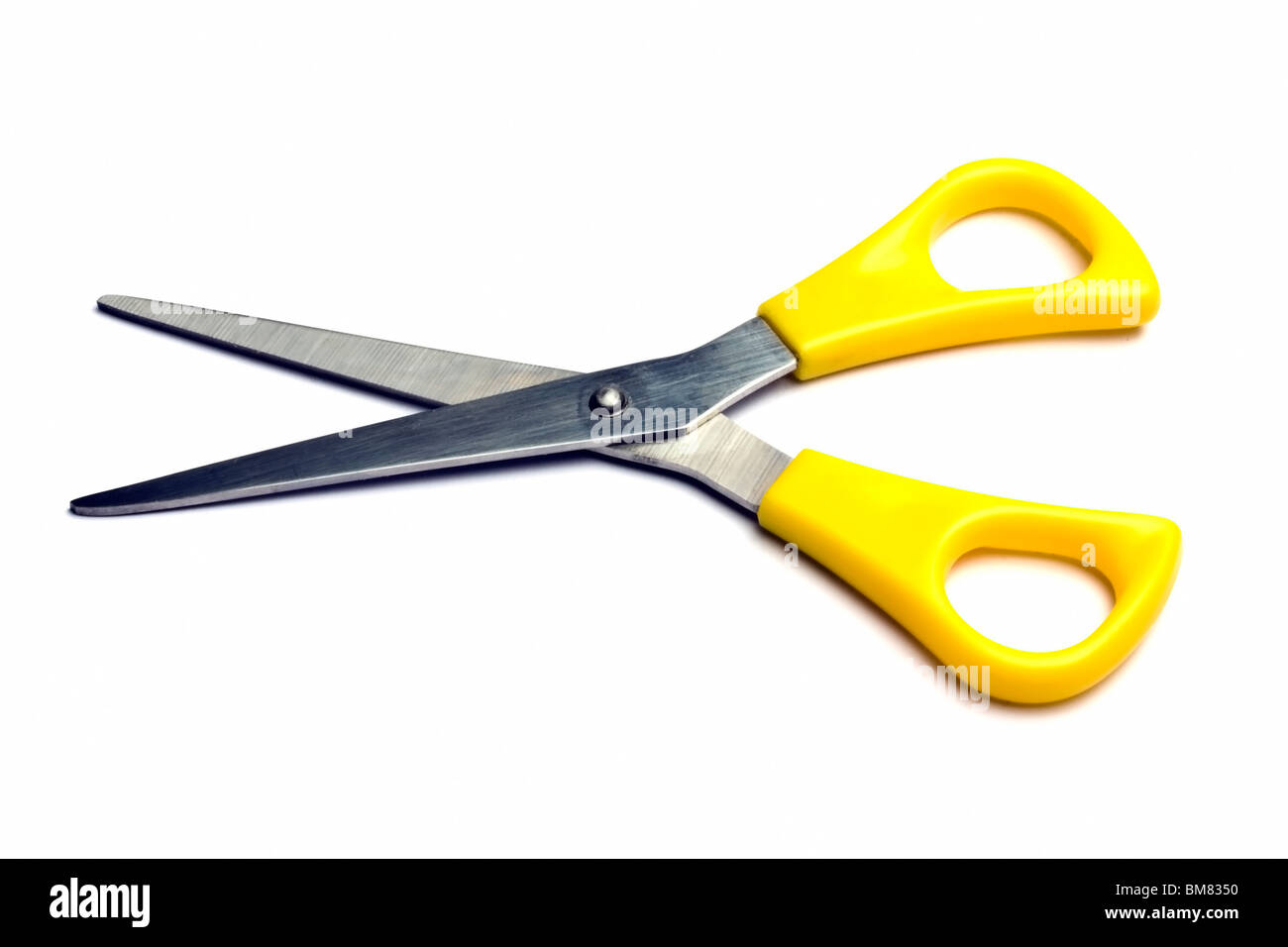 Scissors on white background Stock Photo - Alamy