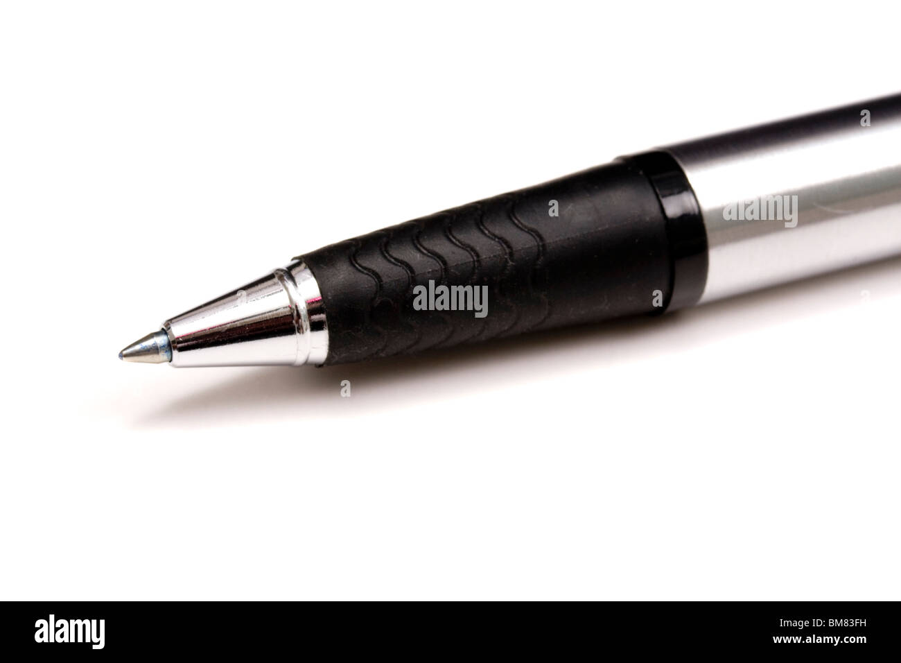 Ball-point pen isolated on white background Stock Photo - Alamy