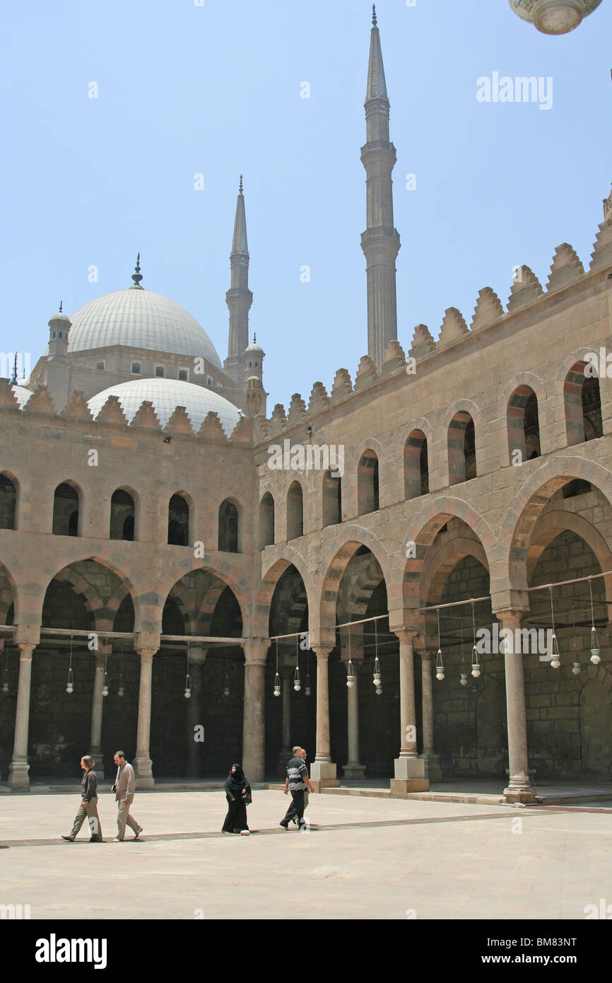 Sultan Al-Nasir Muhammad ibn Qalawun mosque in cairo citadel, Egypt ...