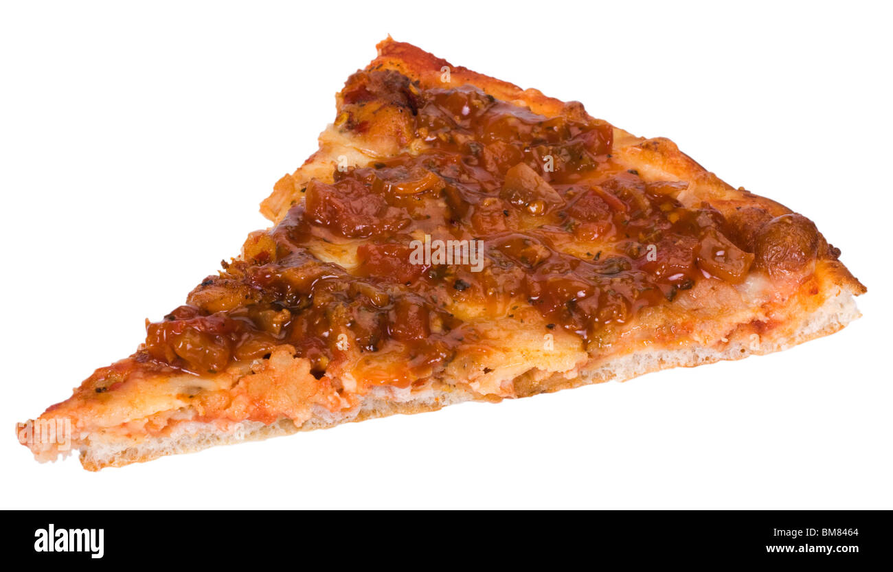 Close-up of a slice of pizza Stock Photo - Alamy