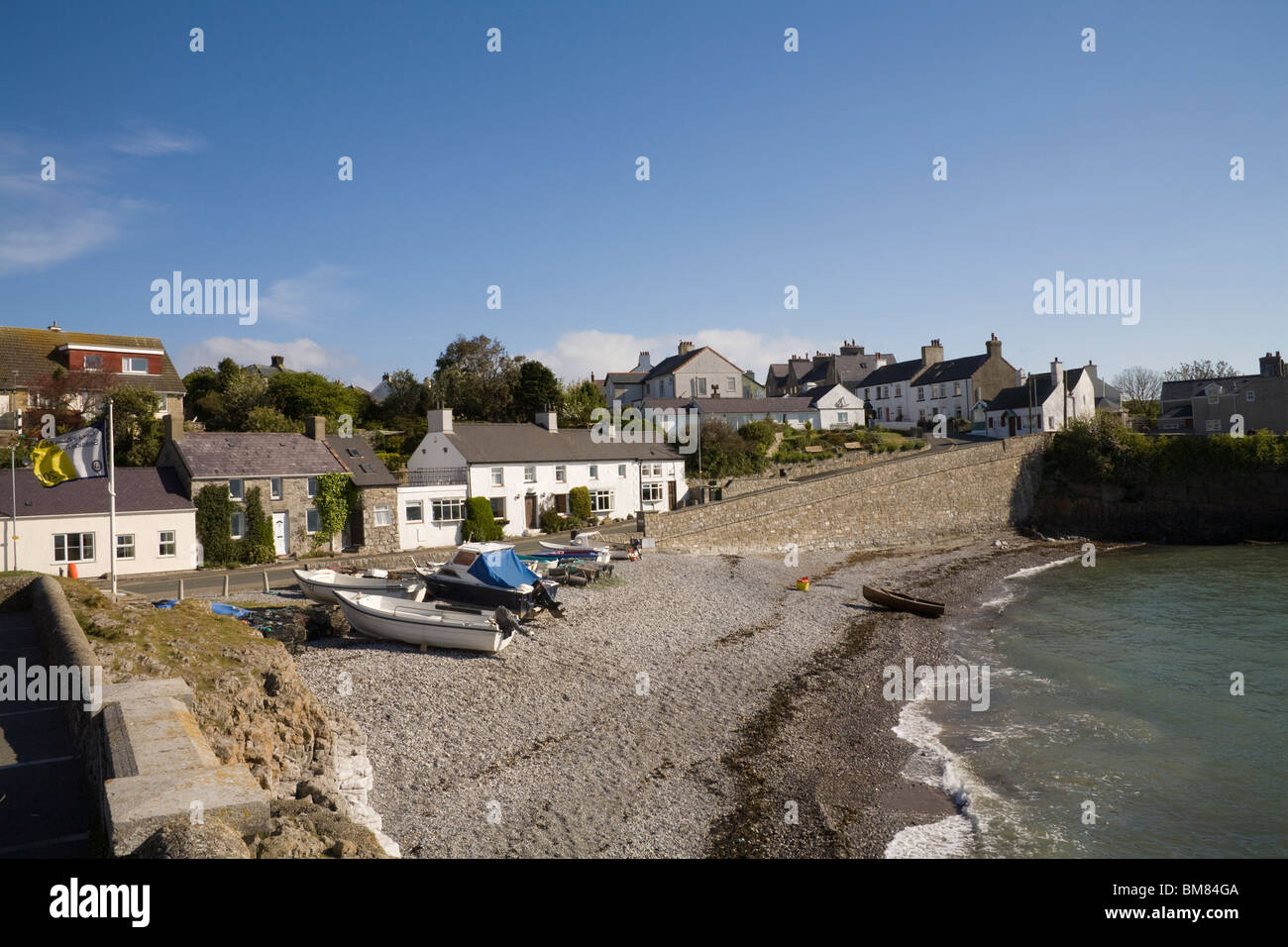 Beach moelfre anglesey wales hi-res stock photography and images - Alamy