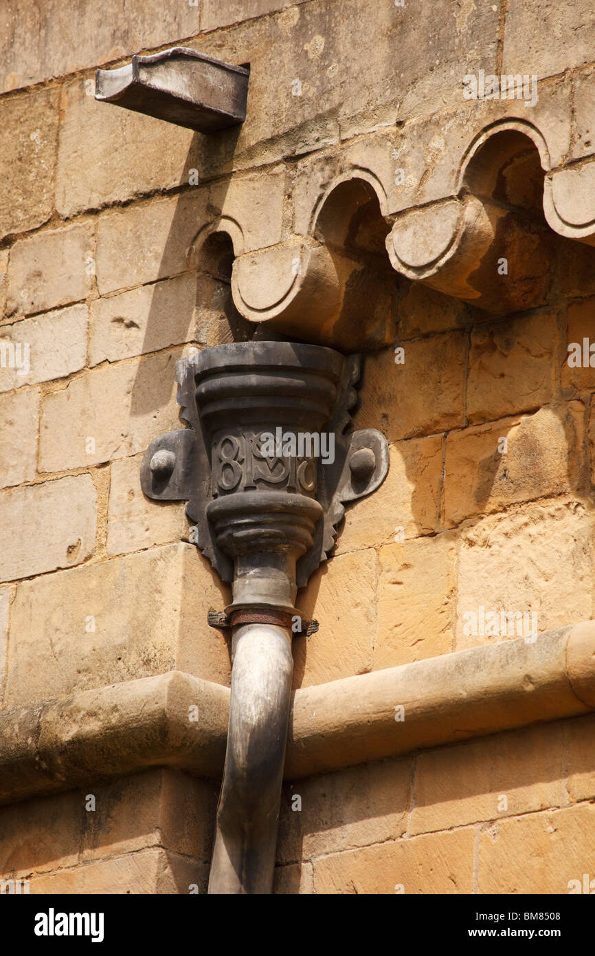 Drain hopper Detail from Southwell Minster, Nottinghamshire. England ...