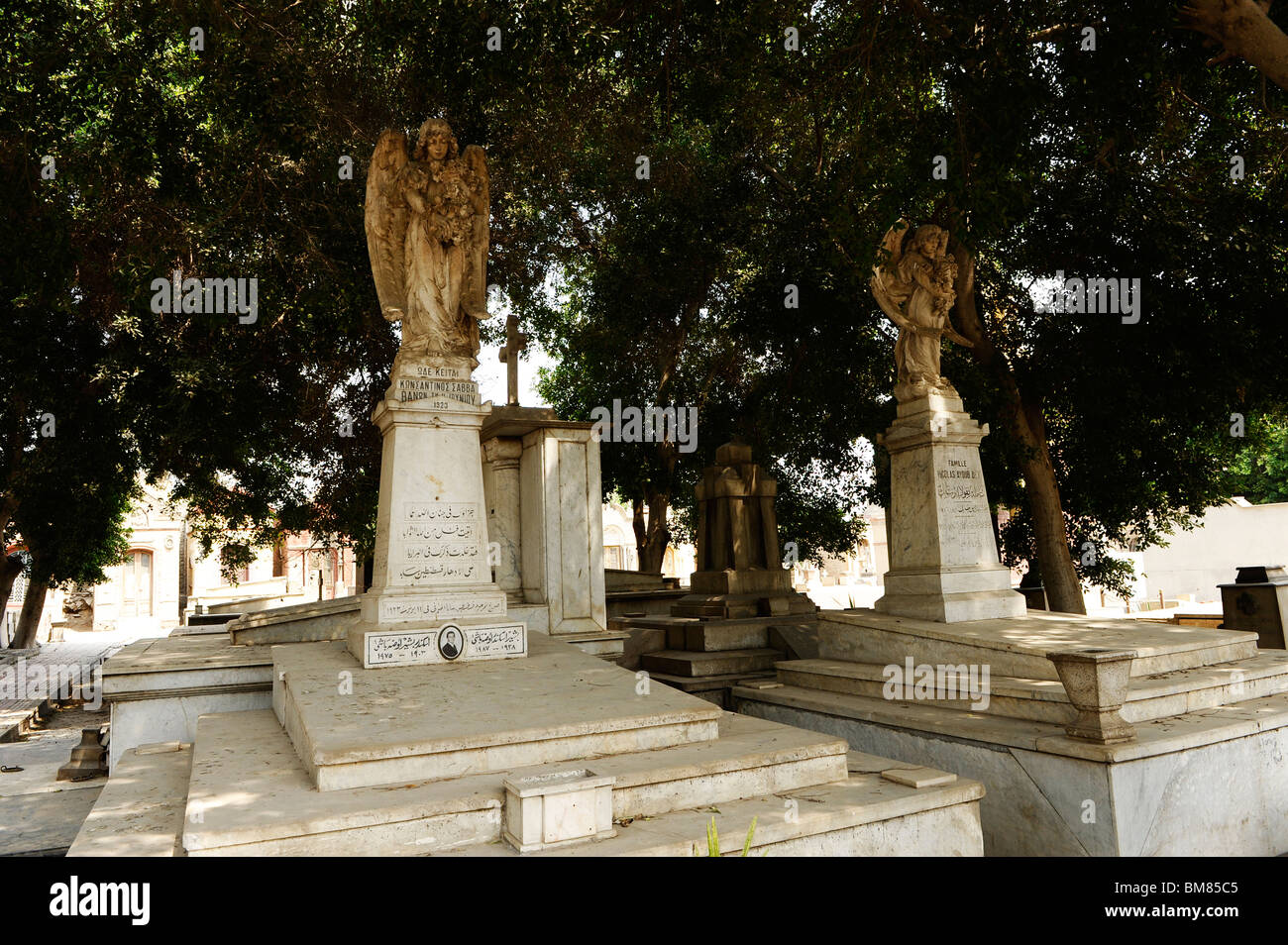 christian cemetery in coptic cairo, the church of saint sergius ...