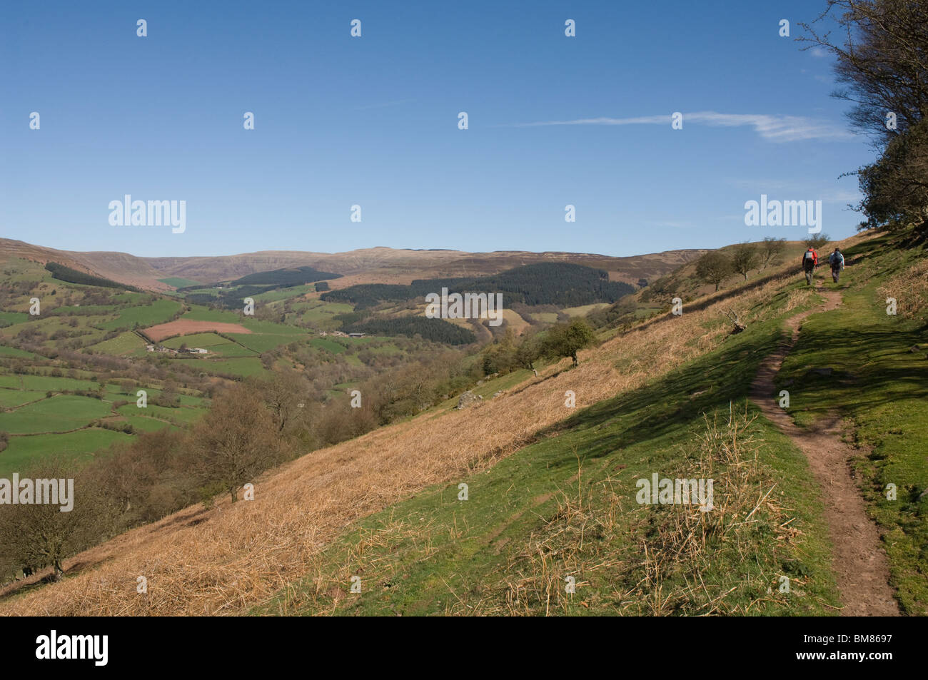 Pen Allt-mawr and Waun Fach, Walking in the Black Mountains, Wales, UK ...