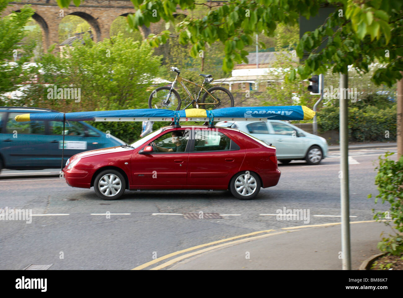 Car saloon roof rack hi-res stock photography and images - Alamy