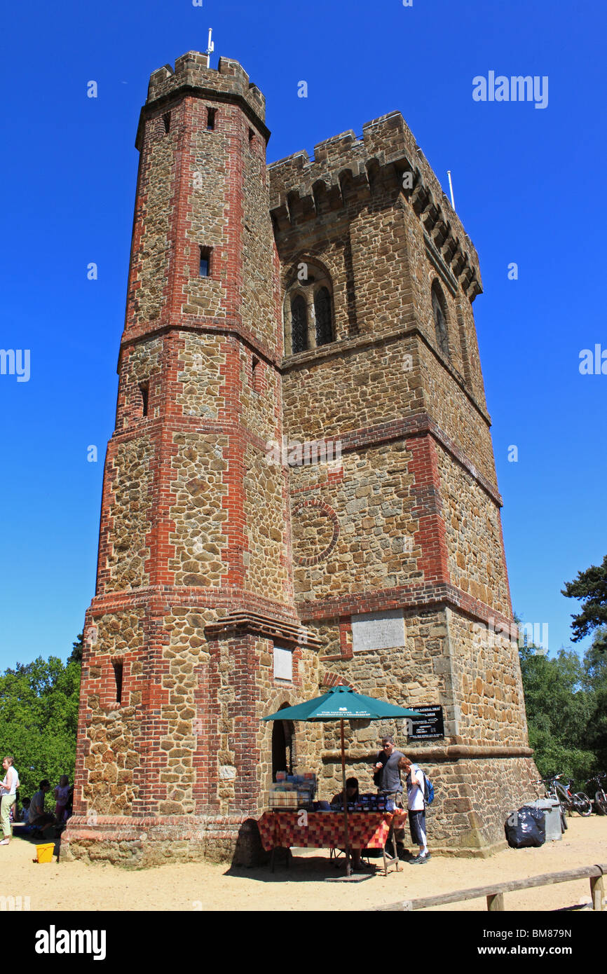 Leith Hill Tower (from PRW), highest point in south east England at 294 ...