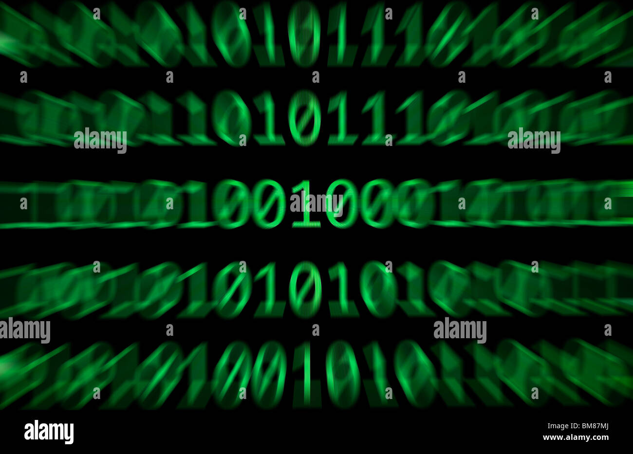 Binary numbers zeros ones in hi-res stock photography and images - Alamy
