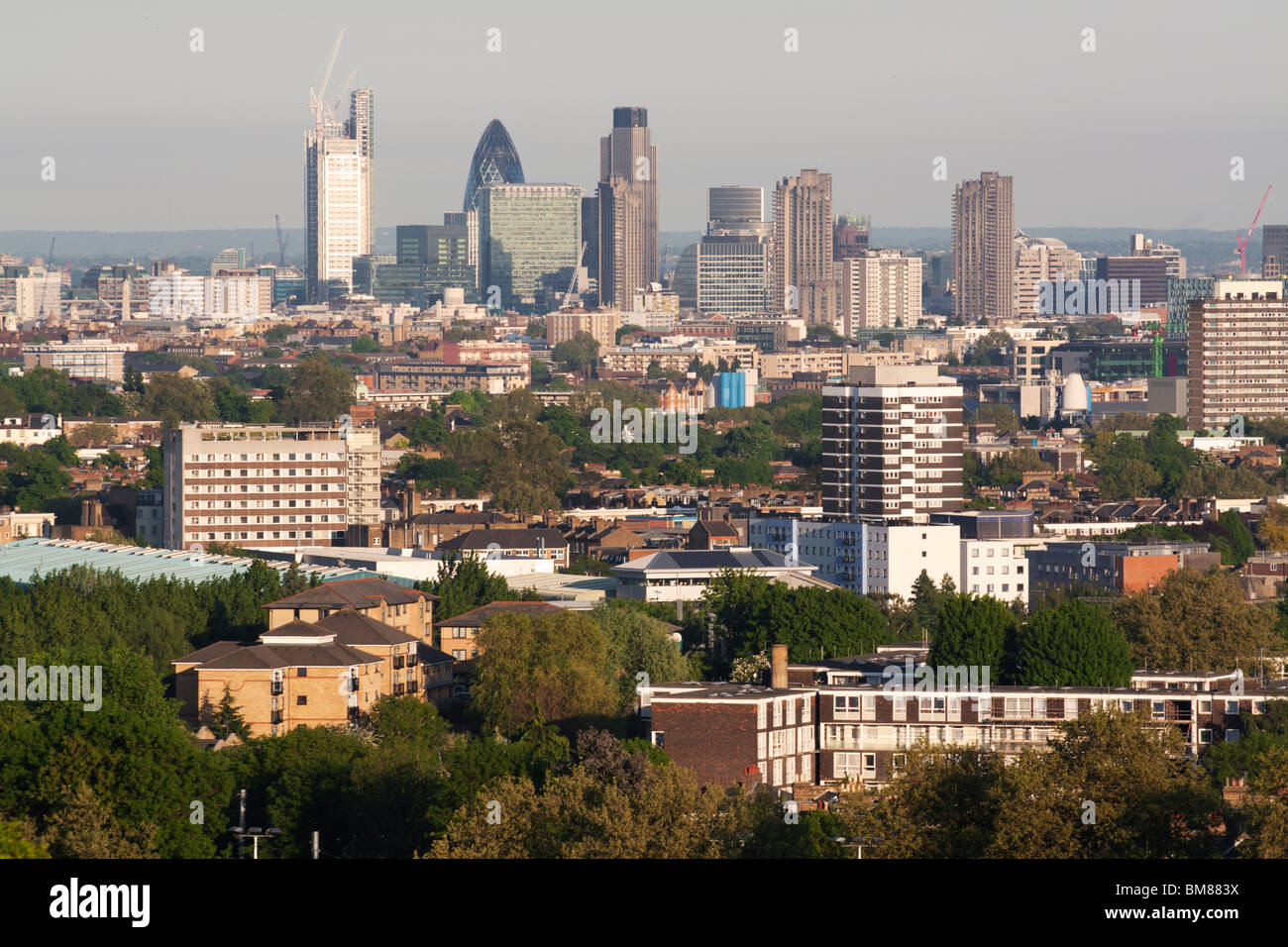 North london uk skyline hi-res stock photography and images - Alamy
