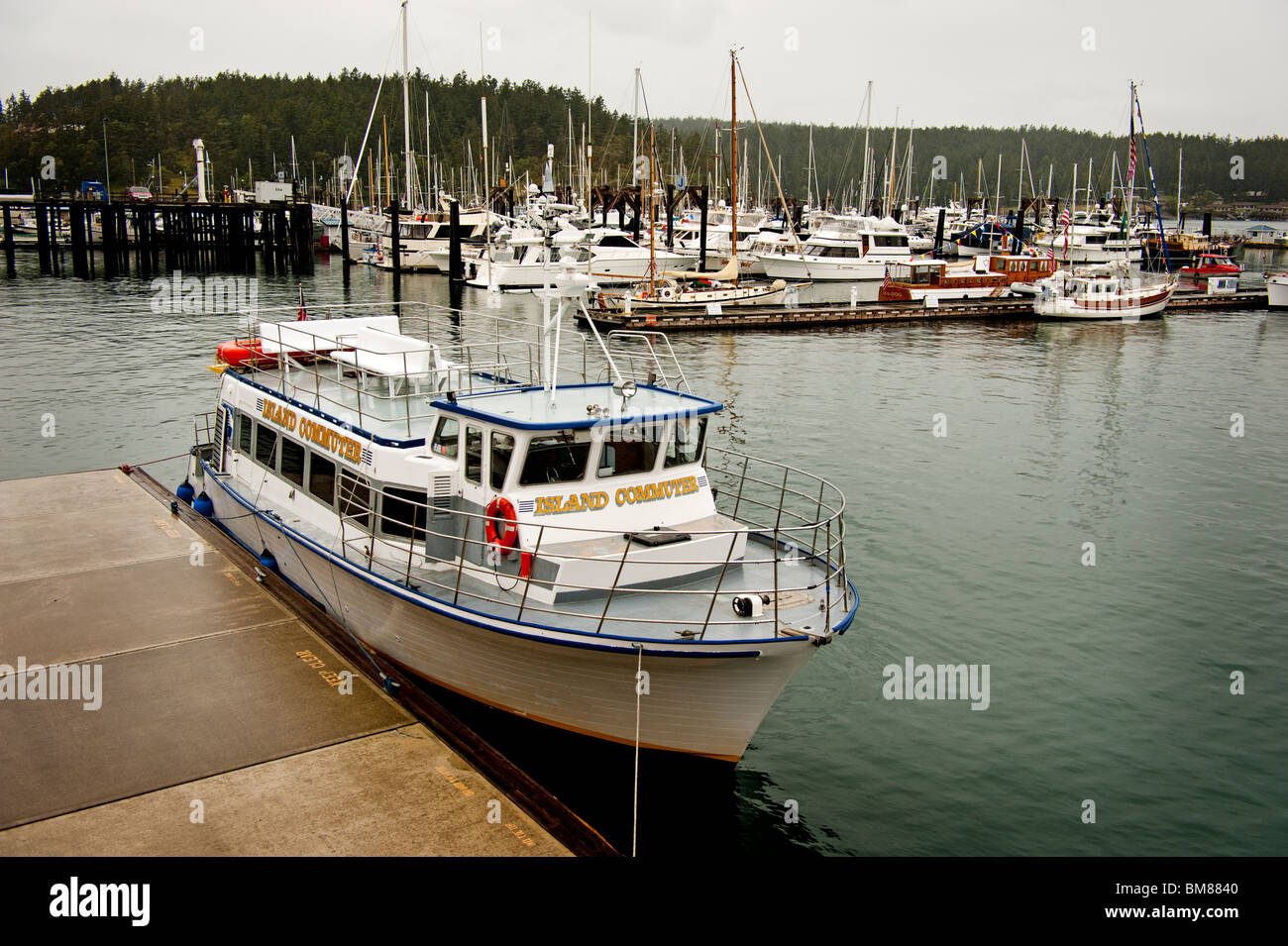 The island Commuter boat takes passengers to Friday Harbor and other ...