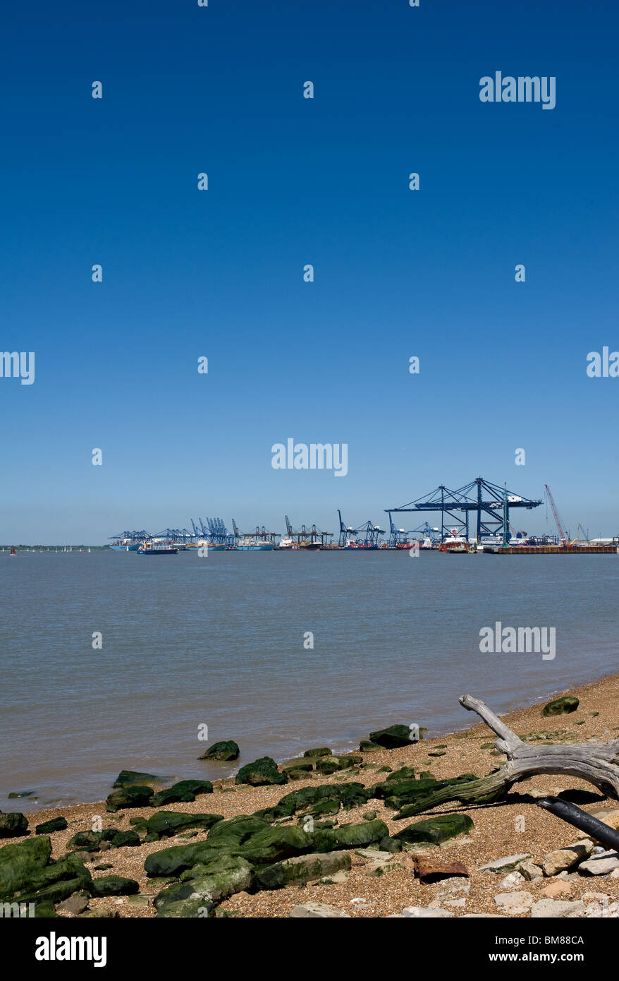 The Port of Felixstowe in Suffolk Stock Photo - Alamy