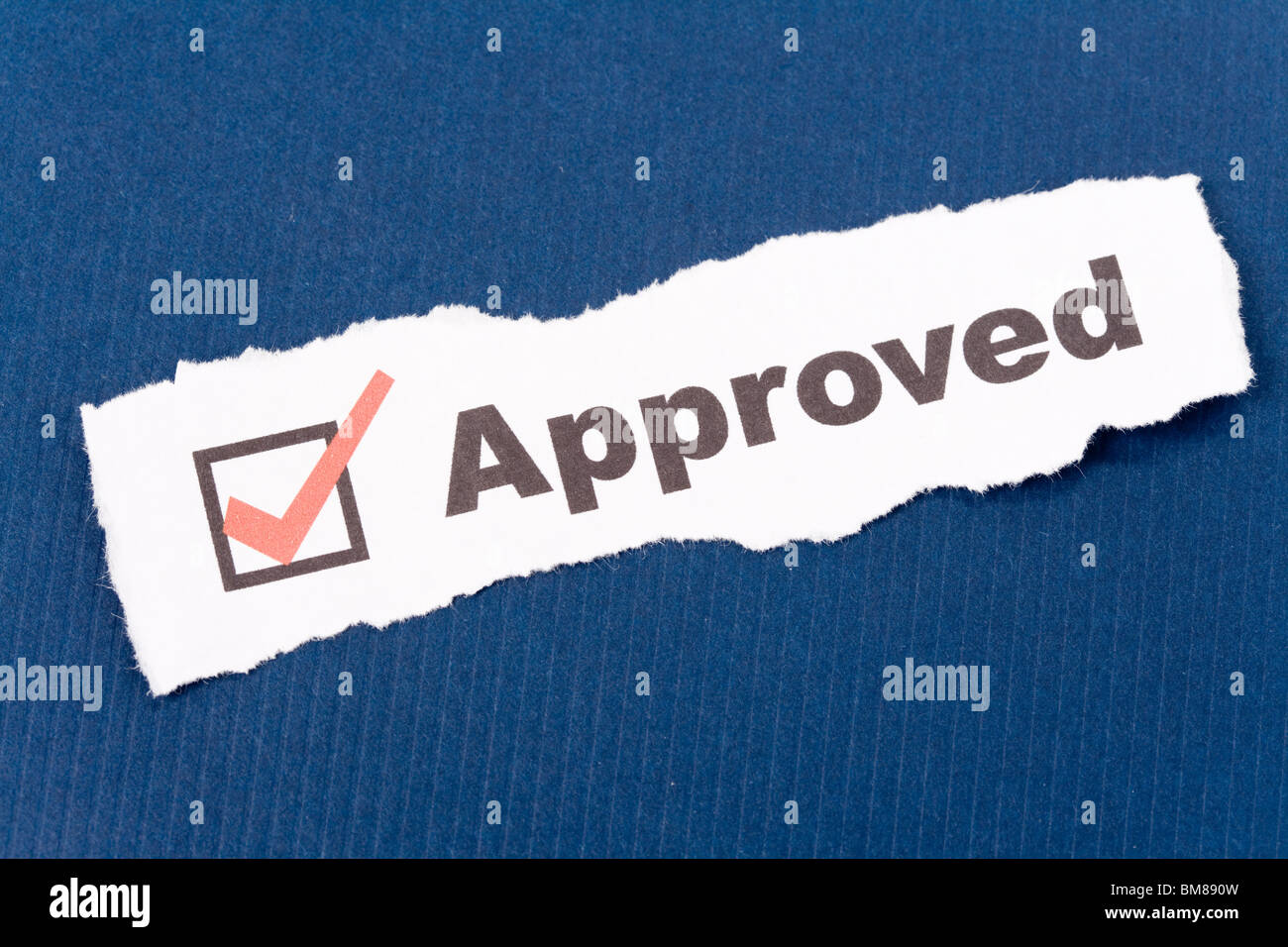 text Approved close up shot for background Stock Photo - Alamy