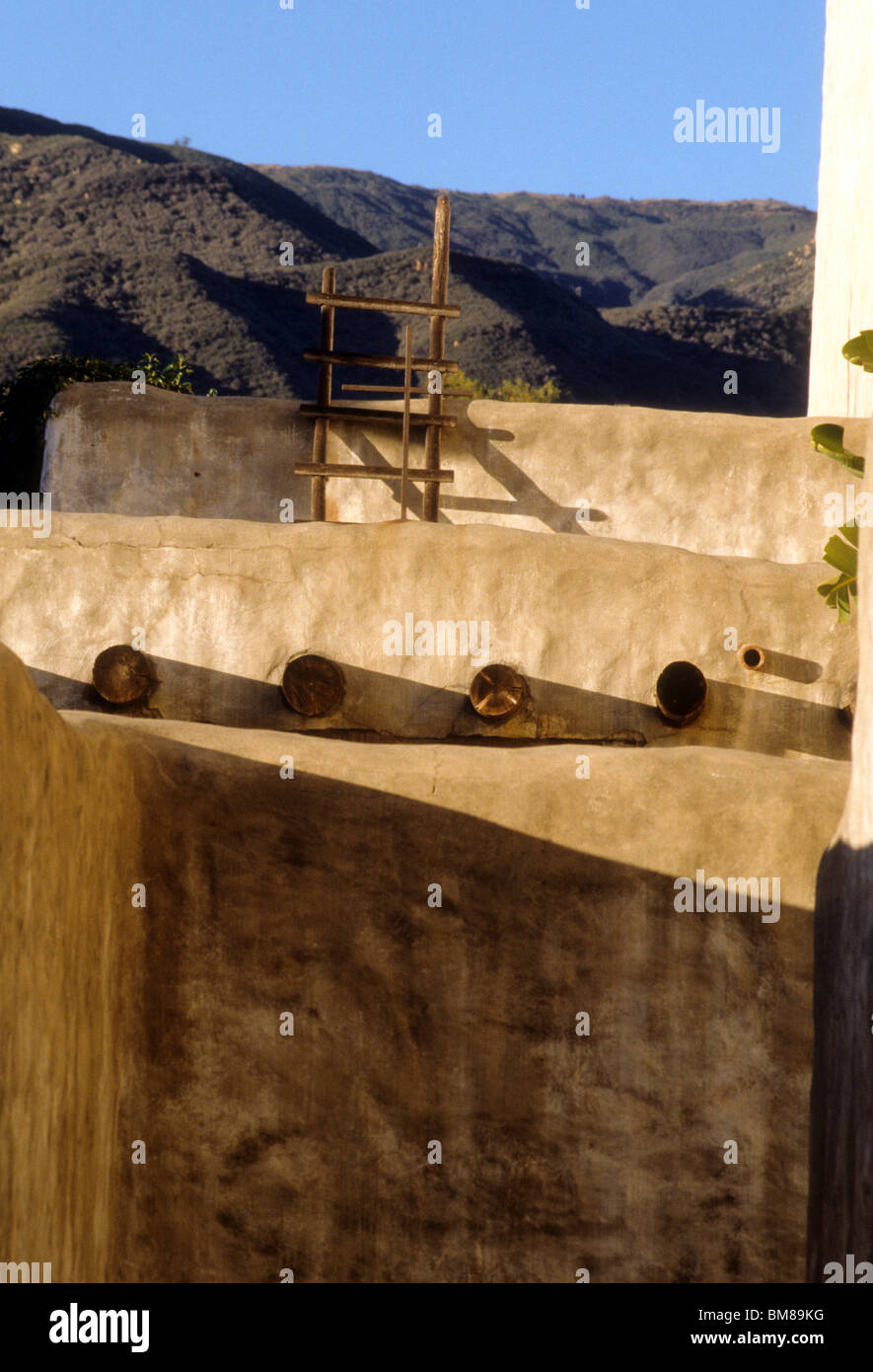 Traditional native american indian housing near albuquerque hi-res ...