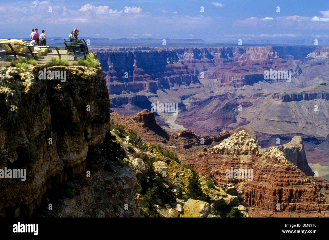 Grand Canyon National Park, Arizona, USA Colorado River at bottom ...
