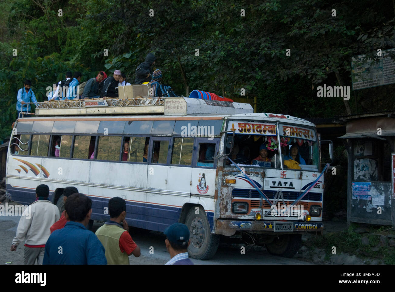 Nepal bus hi-res stock photography and images - Alamy