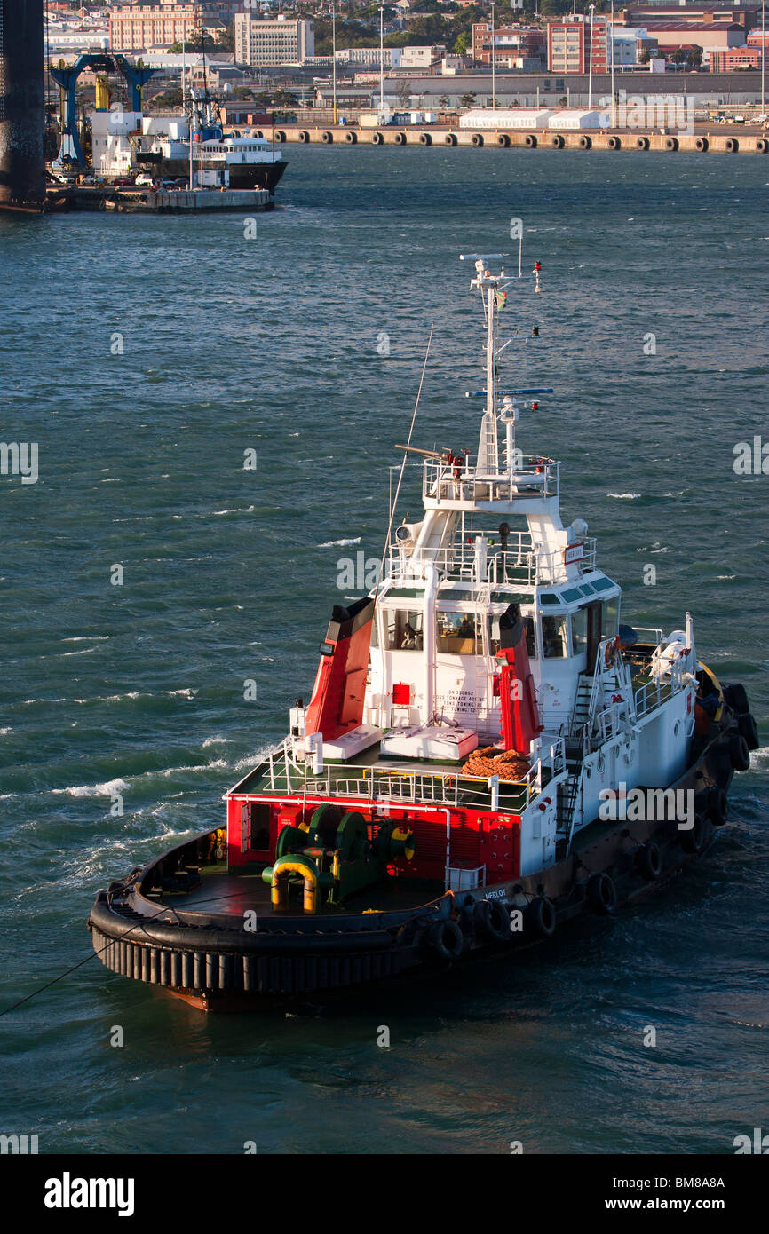 Tug Boat Cape Town South Africa Stock Photo - Alamy
