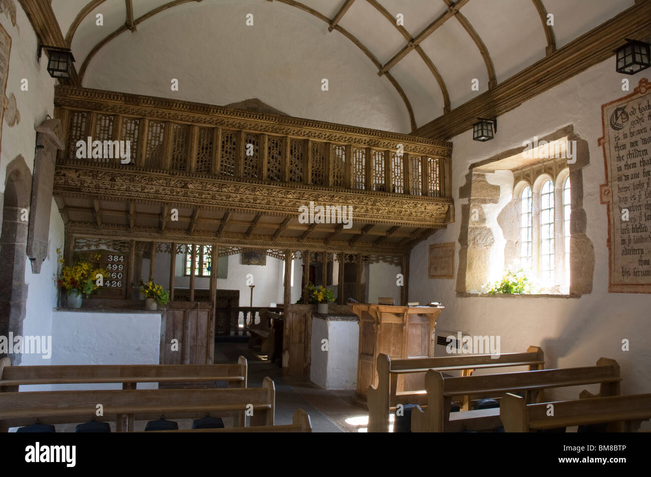 15th century rood screen hi-res stock photography and images - Alamy