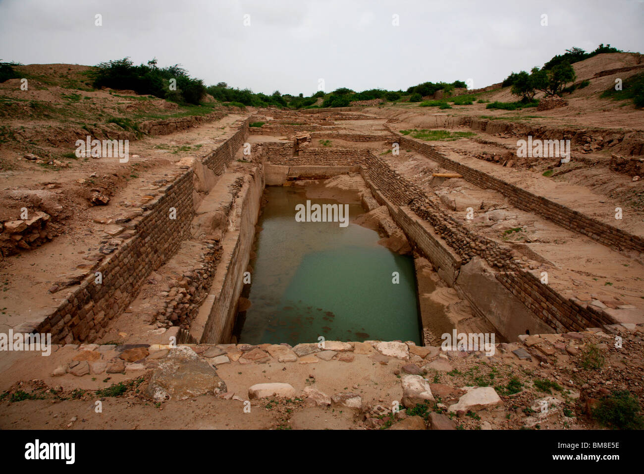 Dholavira Sophisticated Water Reservoir in an excavated site of ancient ...
