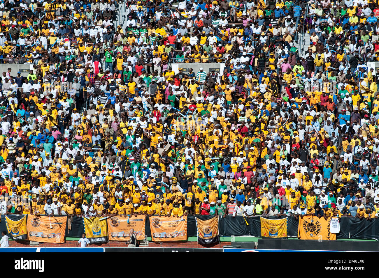 Soccer crowd stadium south africa hi-res stock photography and images ...