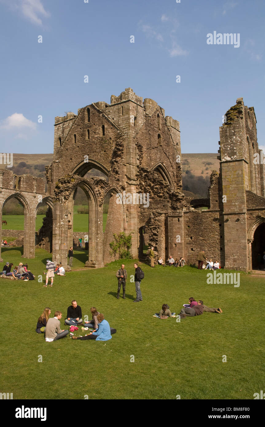 Llanthony Priory, Black Mountains, Wales, UK, Europe Stock Photo - Alamy