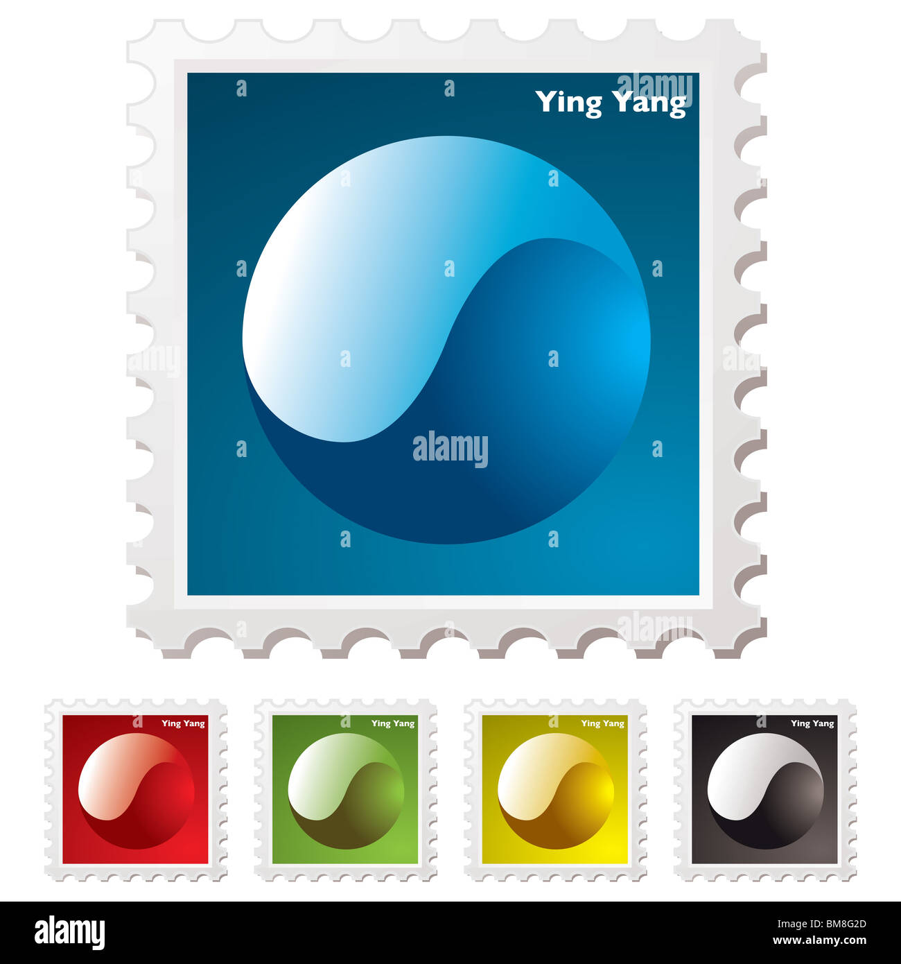Chinese postage stamps Cut Out Stock Images & Pictures - Alamy