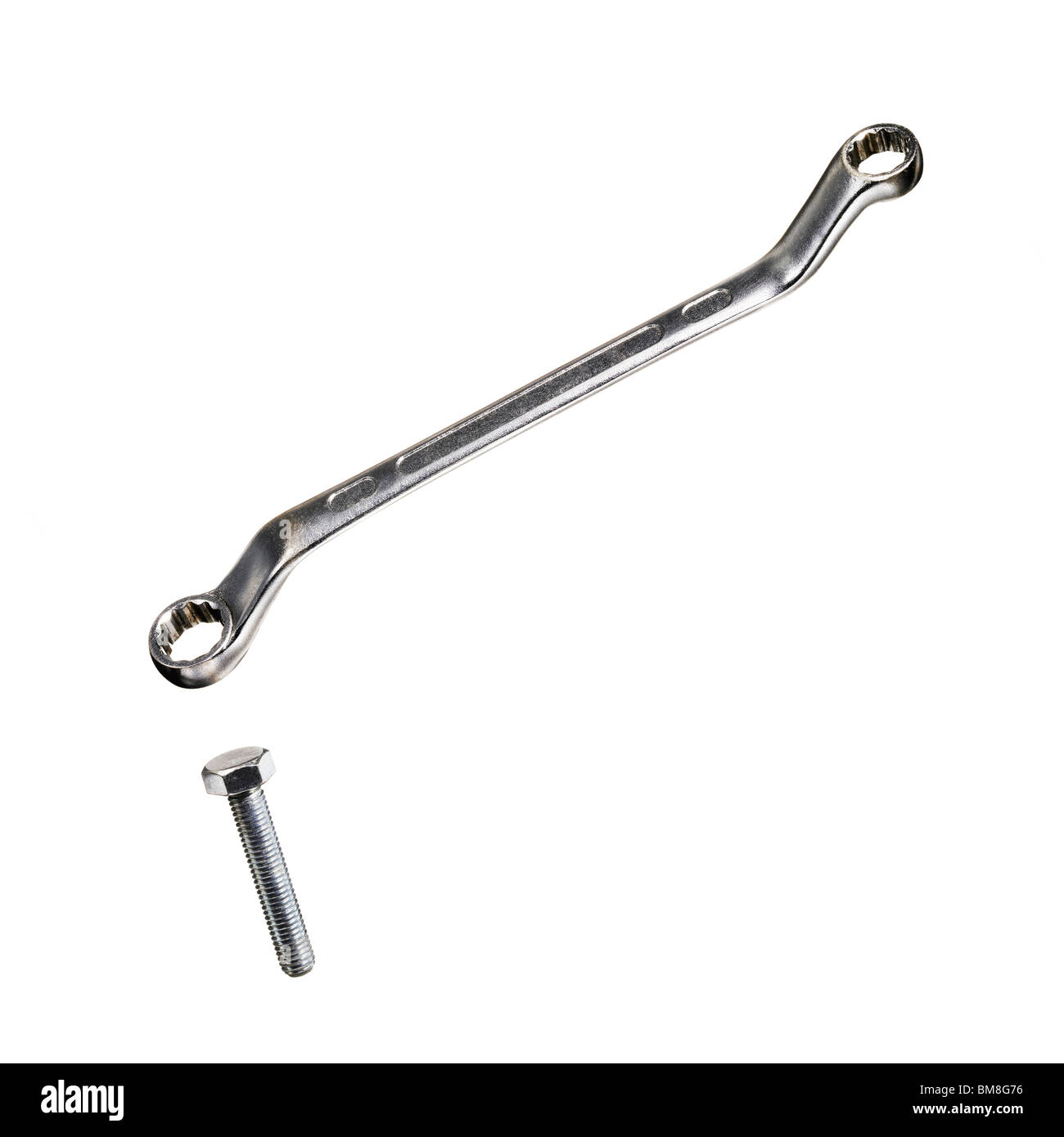 Bolt and socket wrench Stock Photo - Alamy
