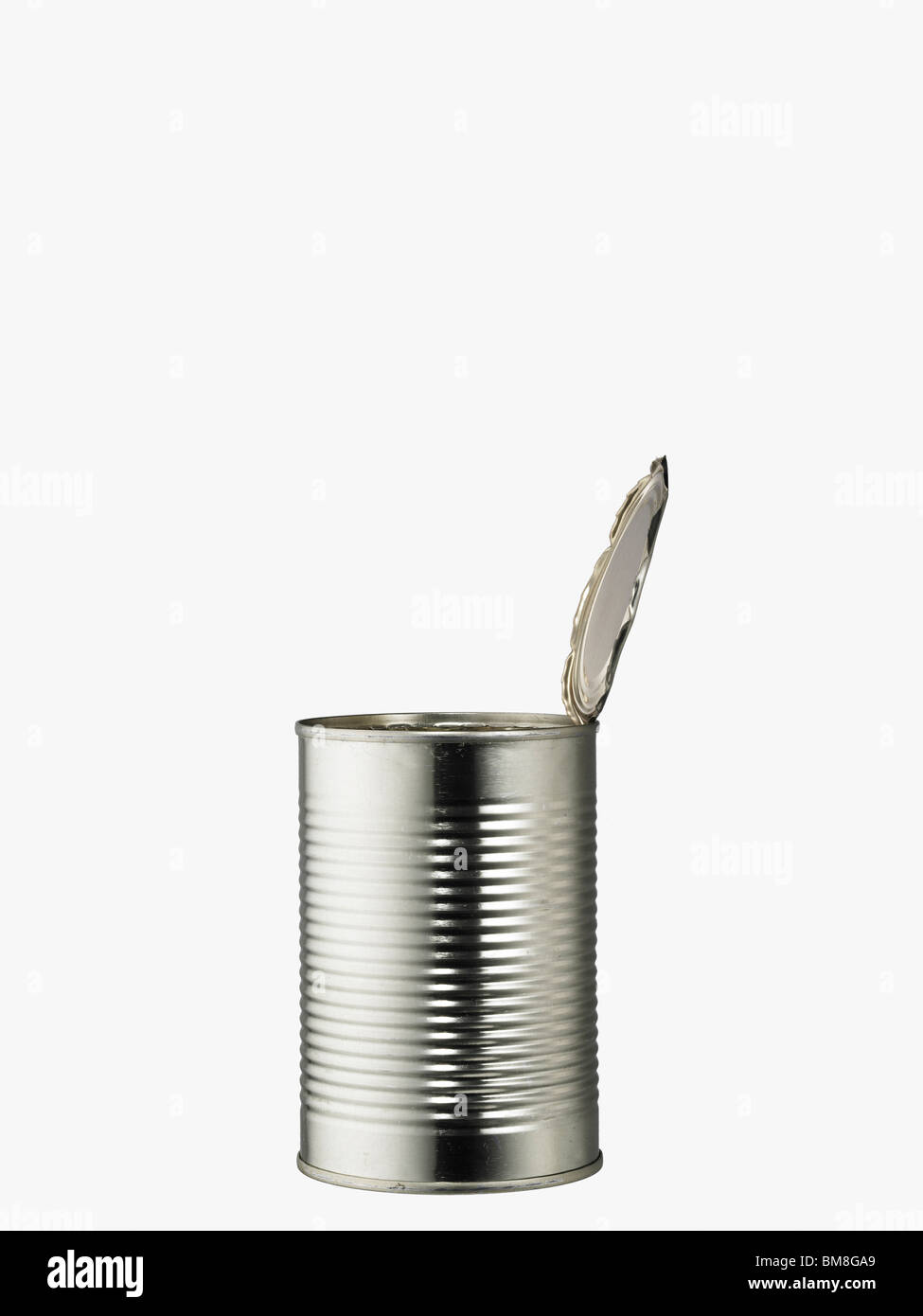 Can with open lid Stock Photo - Alamy