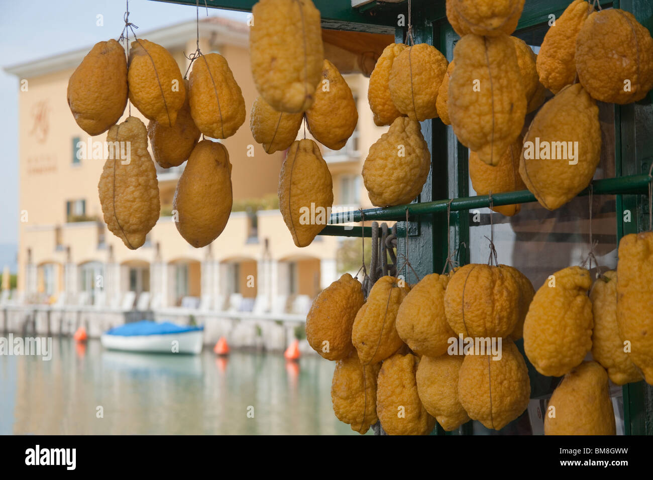 Lake garda italy lemons hi-res stock photography and images - Alamy