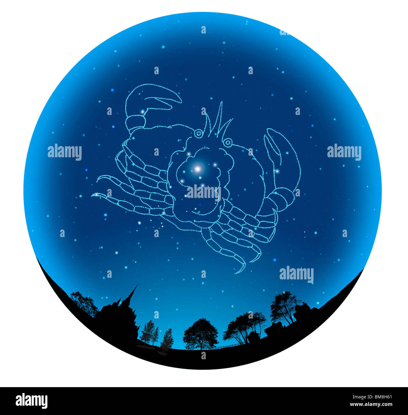 Cancer star sign hi-res stock photography and images - Alamy