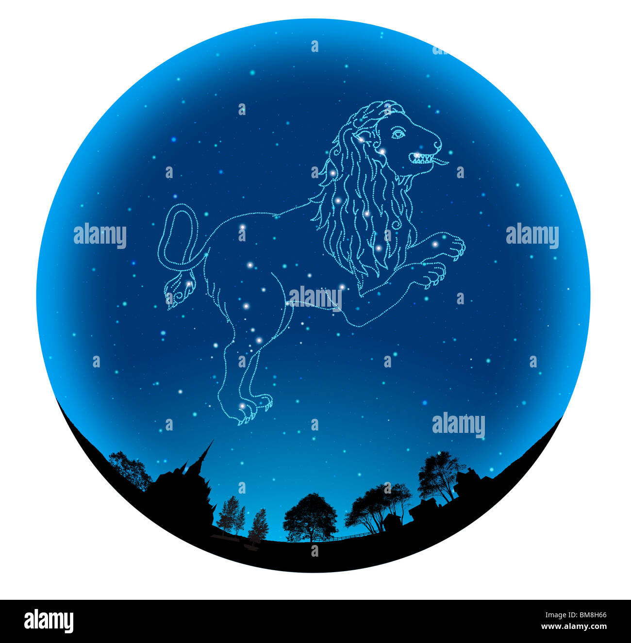 Star Sign, Leo Stock Photo - Alamy