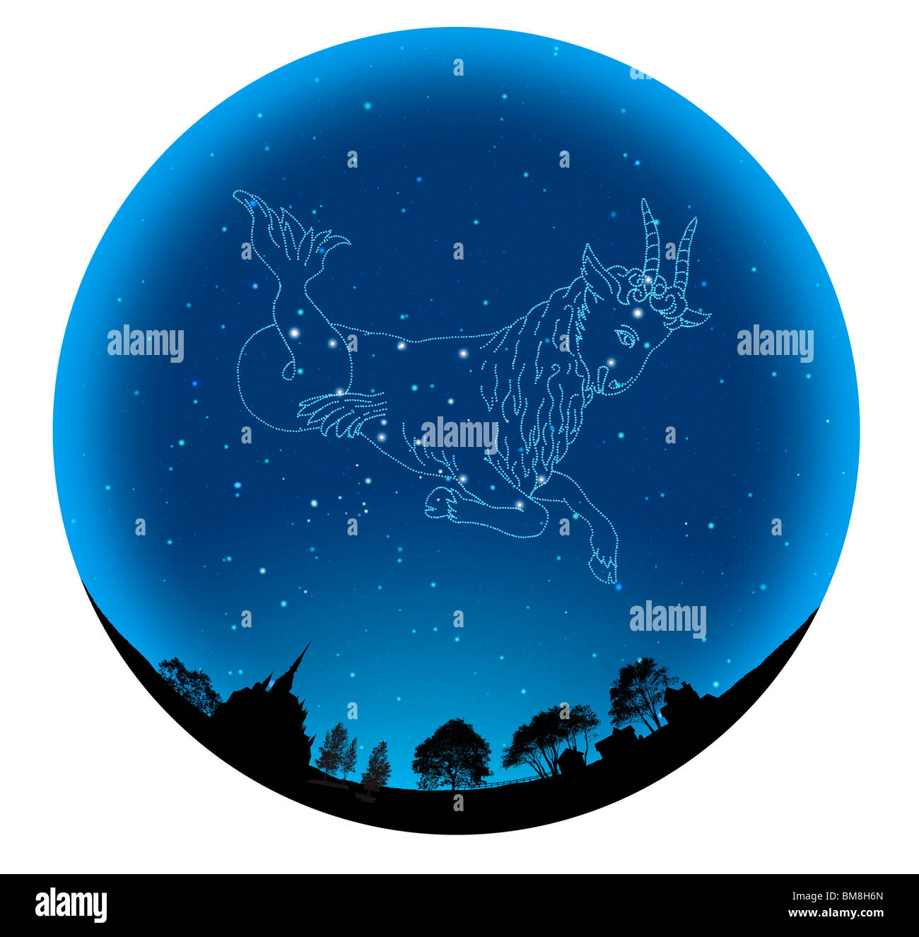 Star sign capricorn hi-res stock photography and images - Alamy