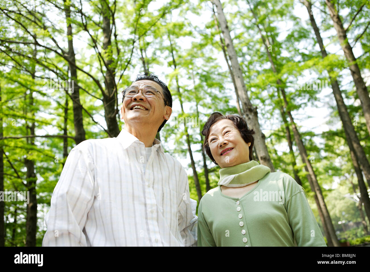 Two men under trees hi-res stock photography and images - Alamy