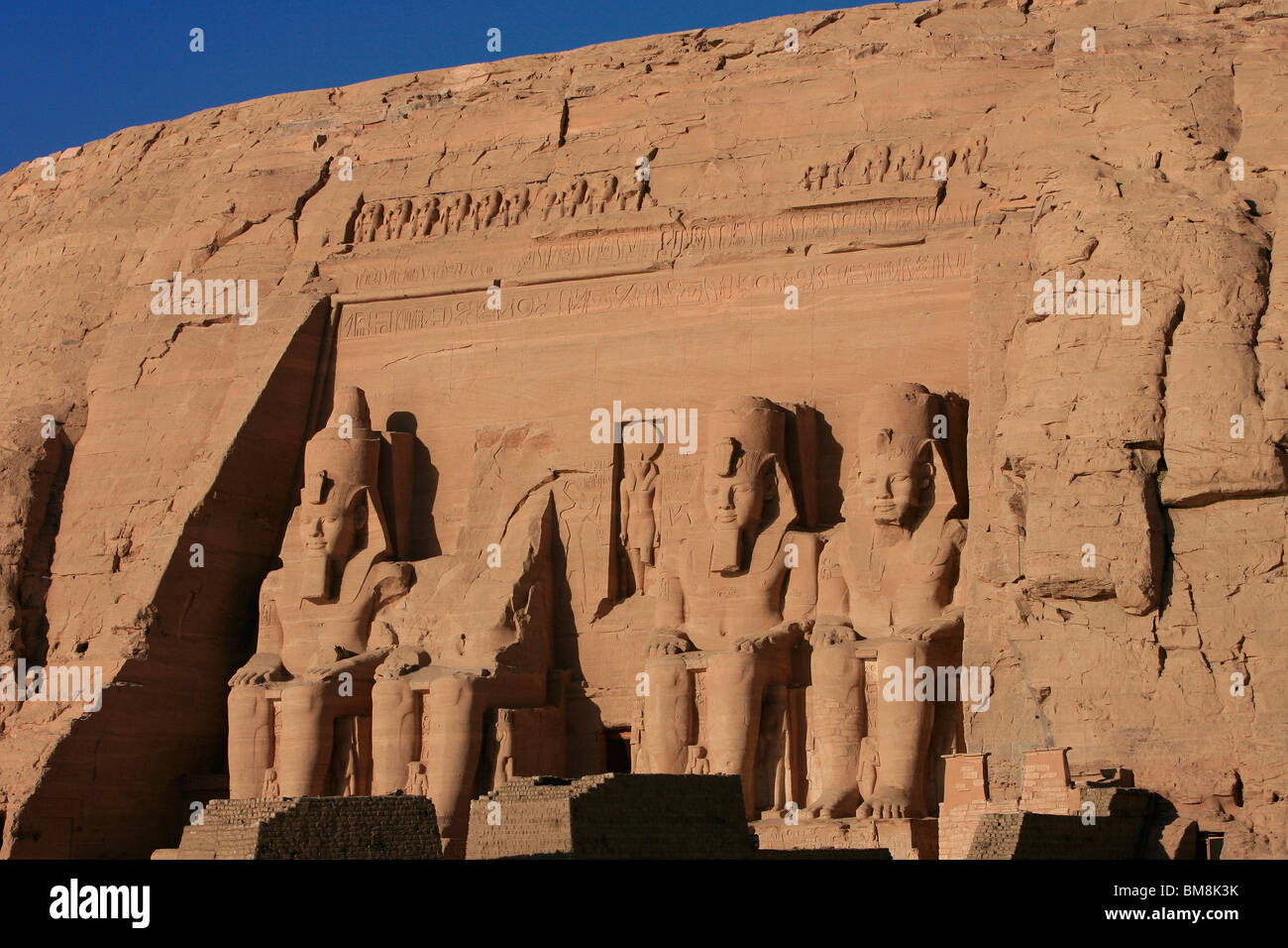 The Temple of Ramesses II at Abu Simbel, Egypt Stock Photo - Alamy