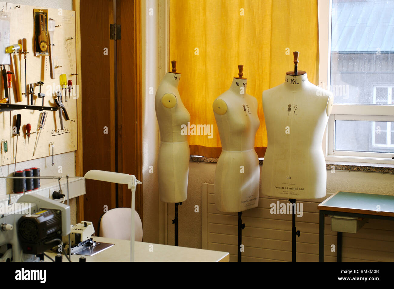 Mannequins at a sewing factory Stock Photo - Alamy