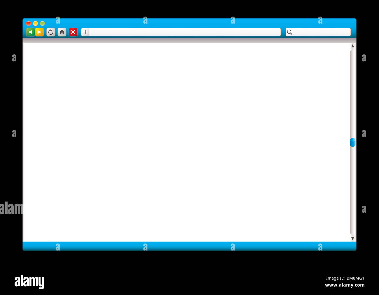 Internet web browser concept with room to add page Stock Photo - Alamy