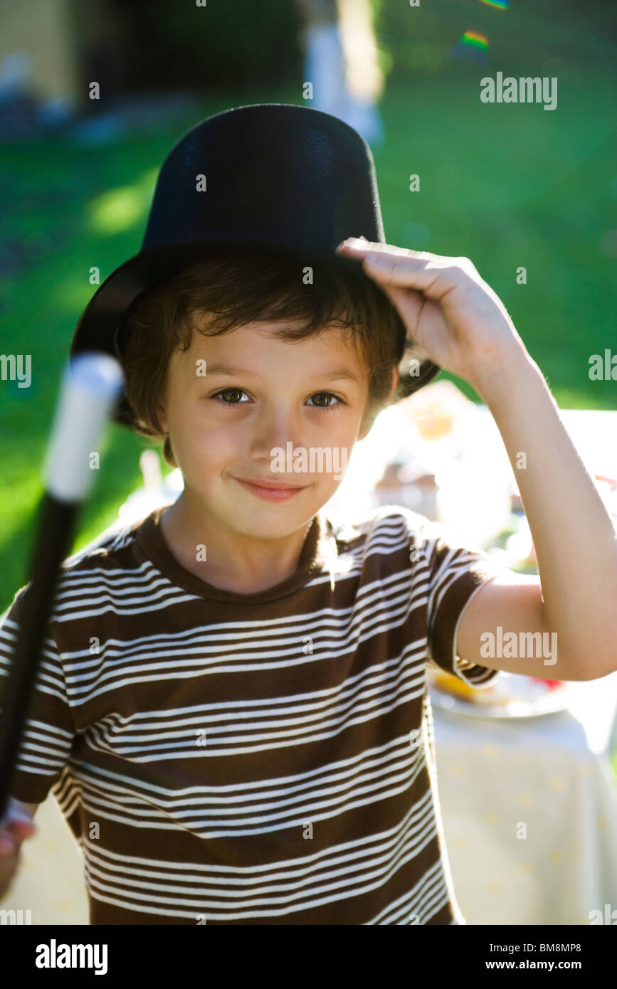 Boy wearing magician costume hi-res stock photography and images - Alamy