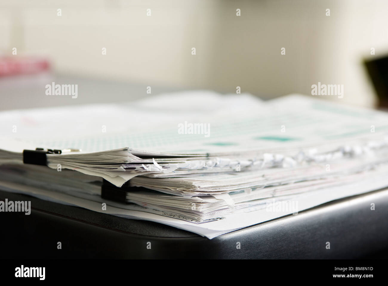 Stack of documents Stock Photo - Alamy