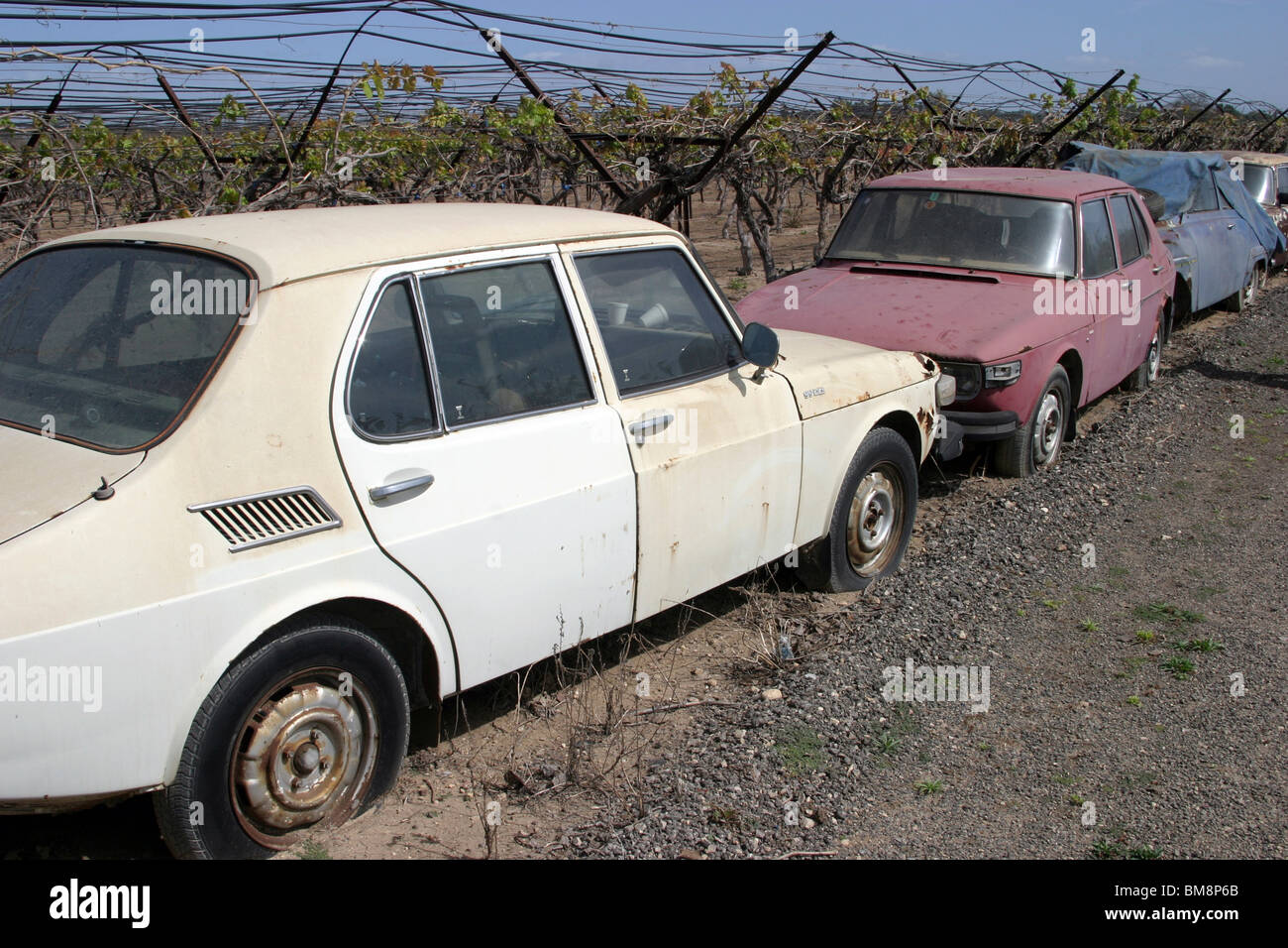 Israel, Old Car's cemetery Stock Photo - Alamy