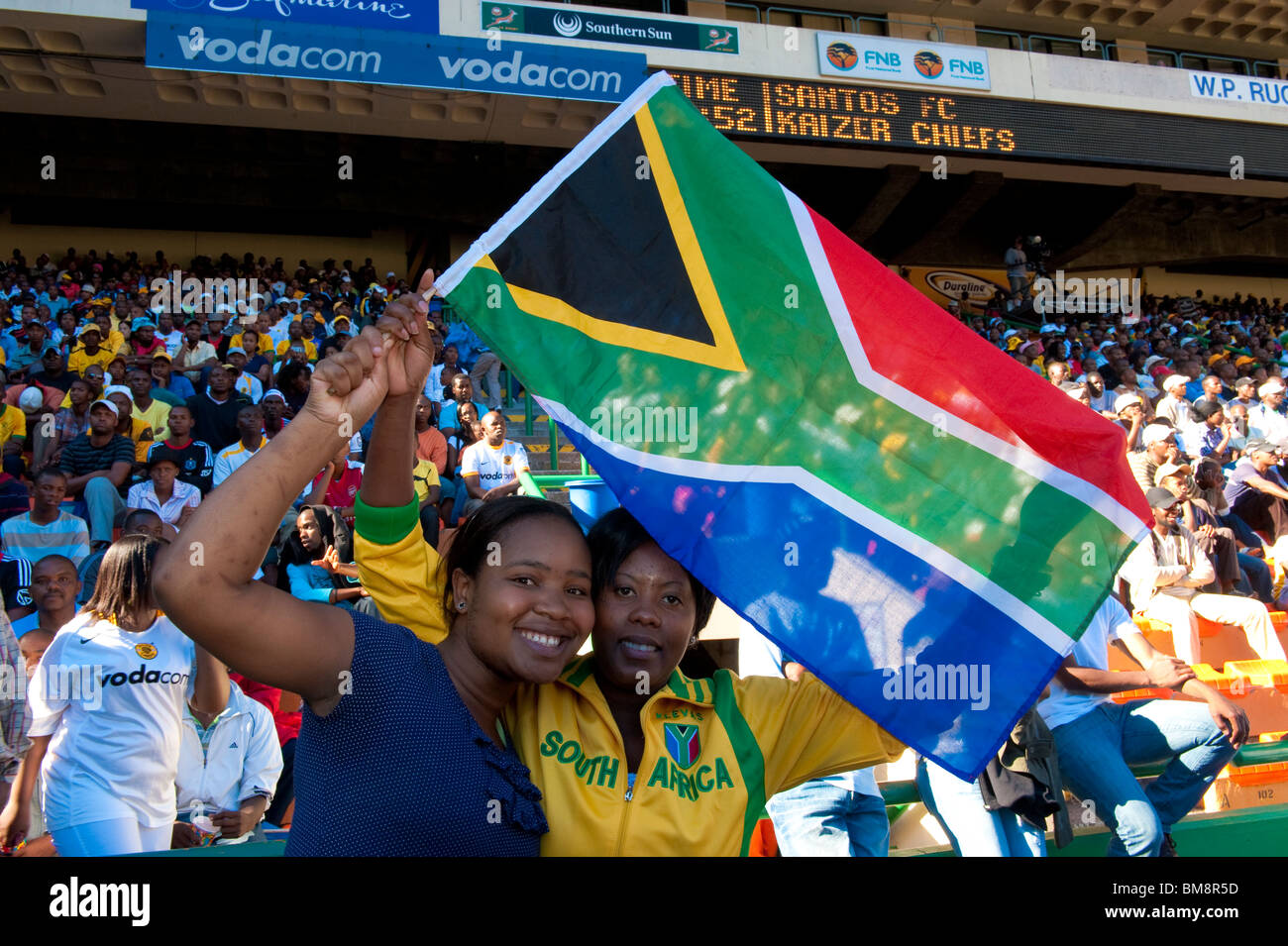 Football crowd flag supporters hi-res stock photography and images - Alamy