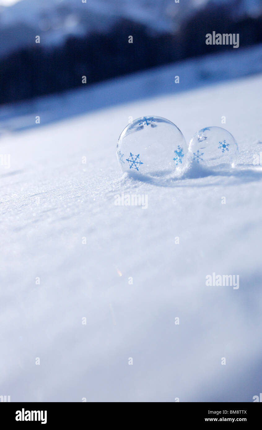 Snow balls on field hi-res stock photography and images - Alamy
