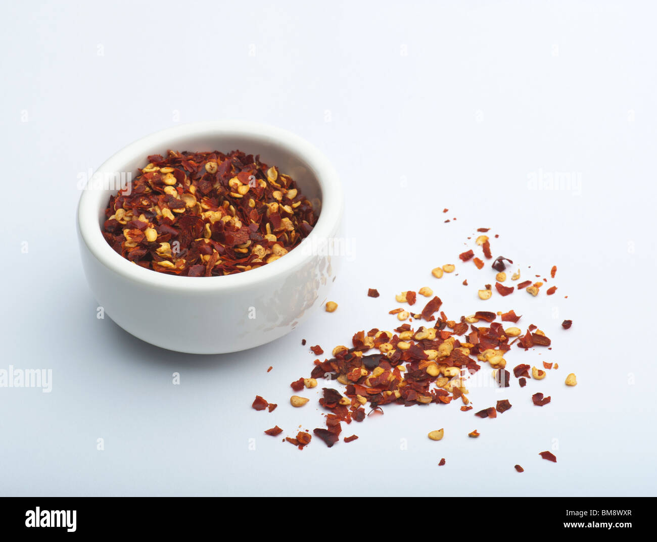 Crushed Chilli Peppers Stock Photo - Alamy